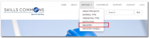 Information Technology – Industry Browse | SkillsCommons Support