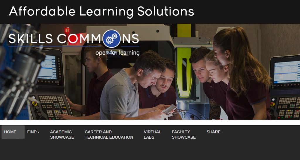 Affordable Learning Solutions Portal | SkillsCommons Support